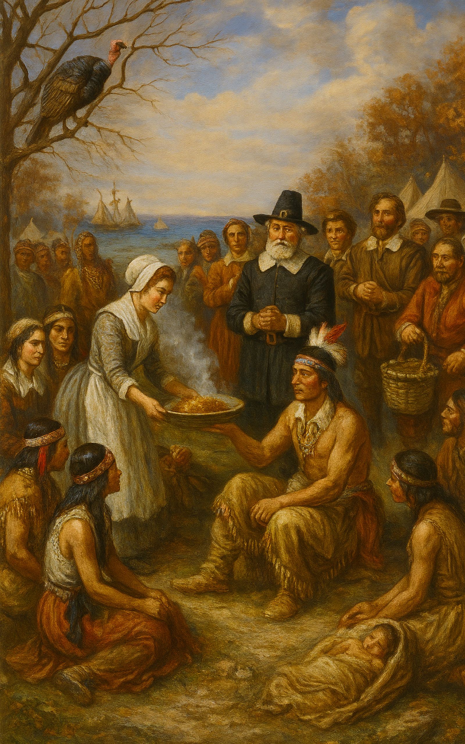 Thanksgiving In Colonial America | Christian Flat Earth Ministry